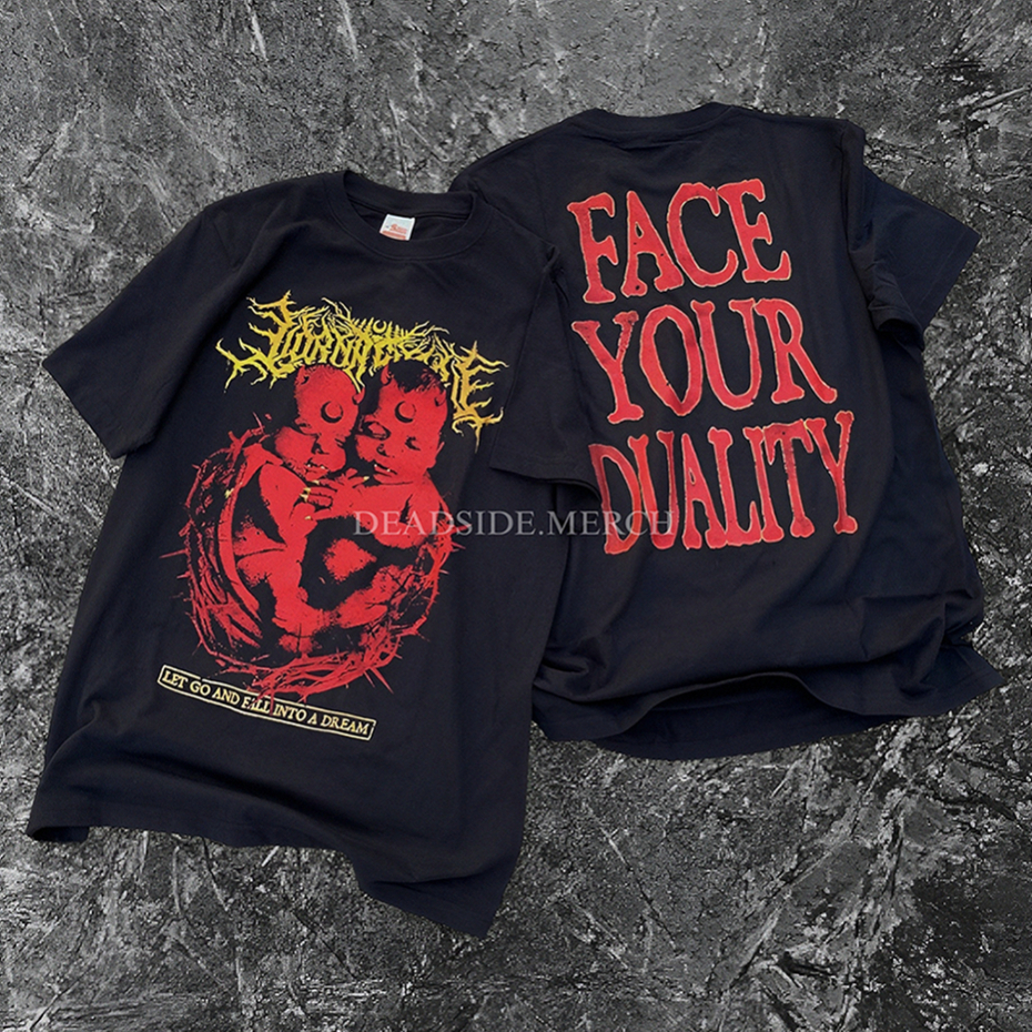 Jual Kaos Lorna Shore - Face Your Duality / Kaos Band / Kaos Metal ...