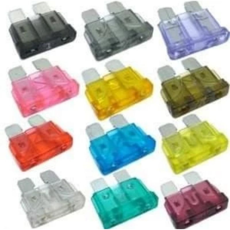 Jual Sekring Gepeng FUSE PIUS Tancap Besar 5A 10A 15A 20A 25A 30A ORIGINAL | Shopee Indonesia