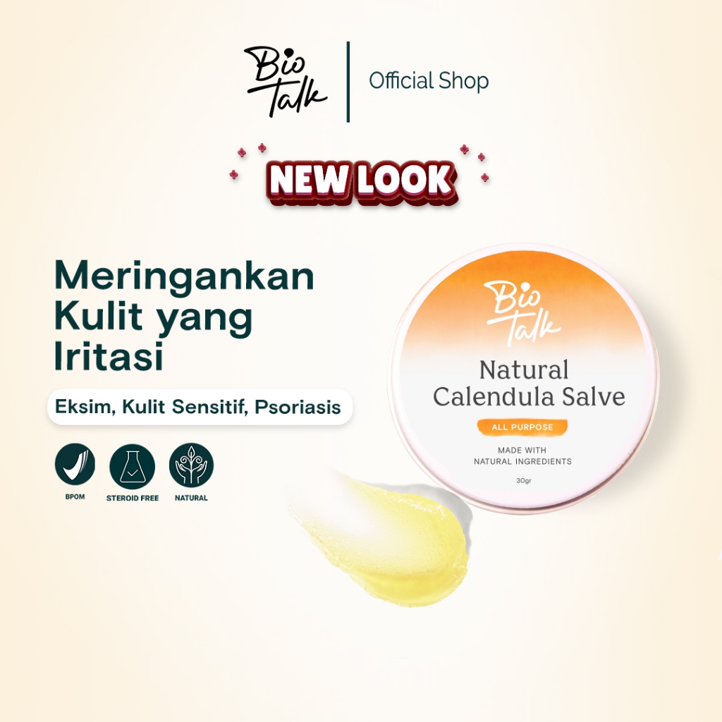 Jual Biotalk Natural Calendula Salve | No Steroid | Salep untuk ...
