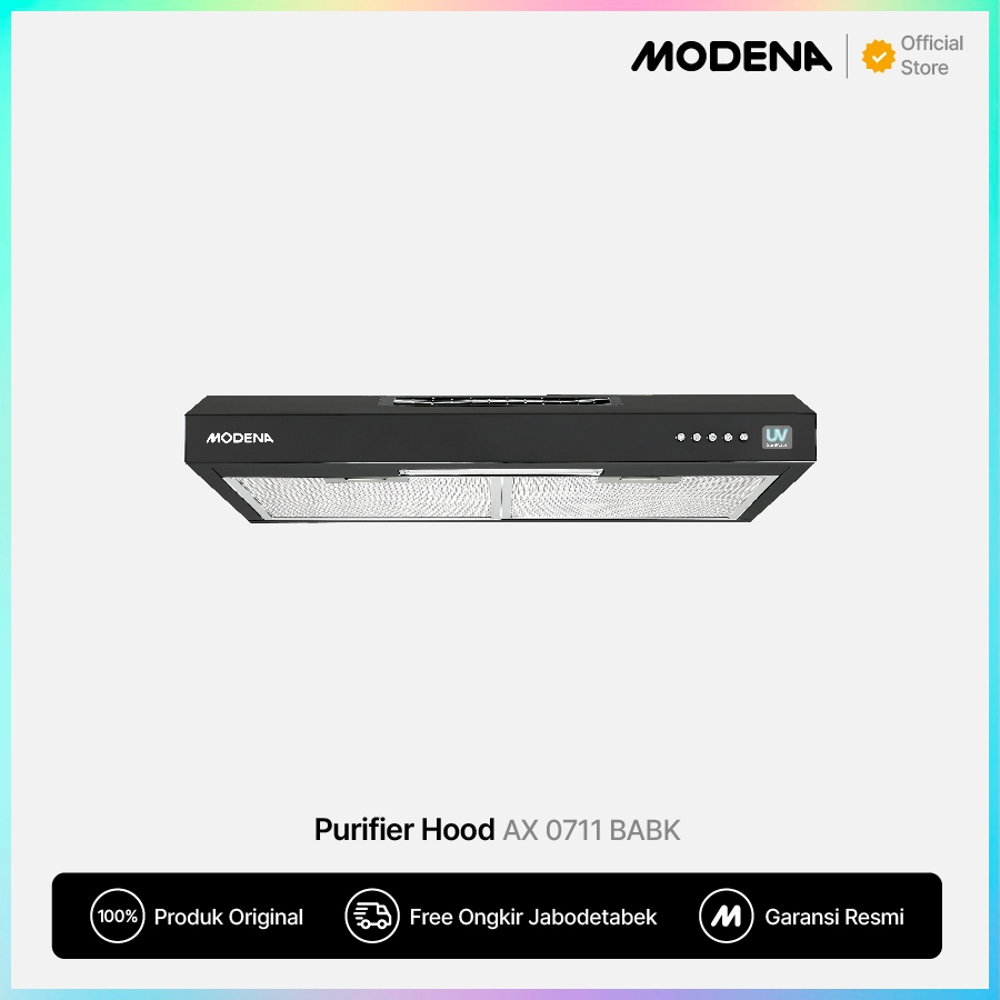Jual MODENA Purifier Slim Hood Hybrid - AX 0711 BABK | Shopee Indonesia