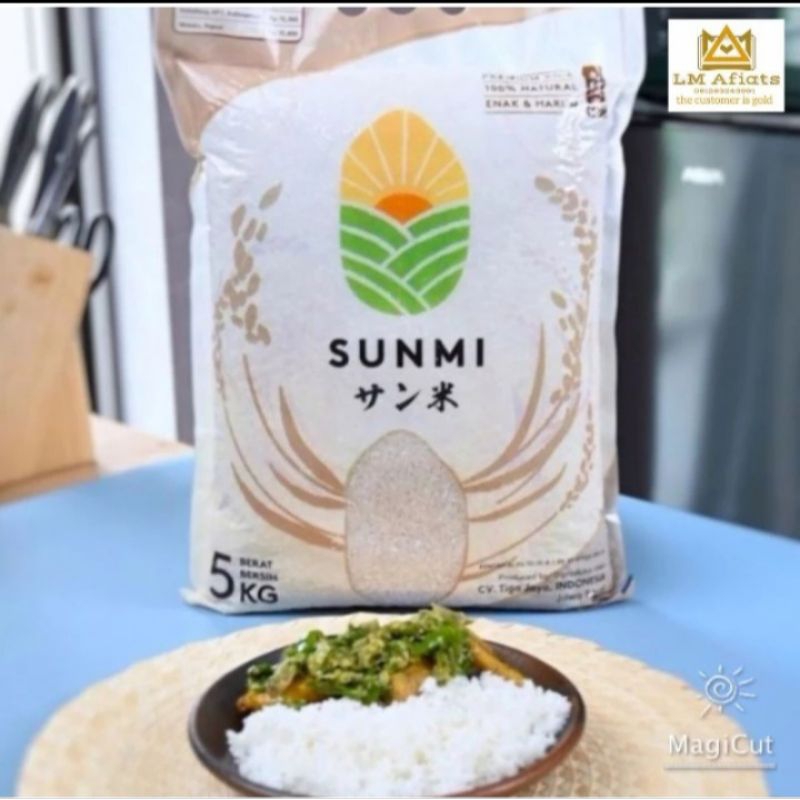 Jual BERAS SUNMI 5 KG PREMIUM | Shopee Indonesia