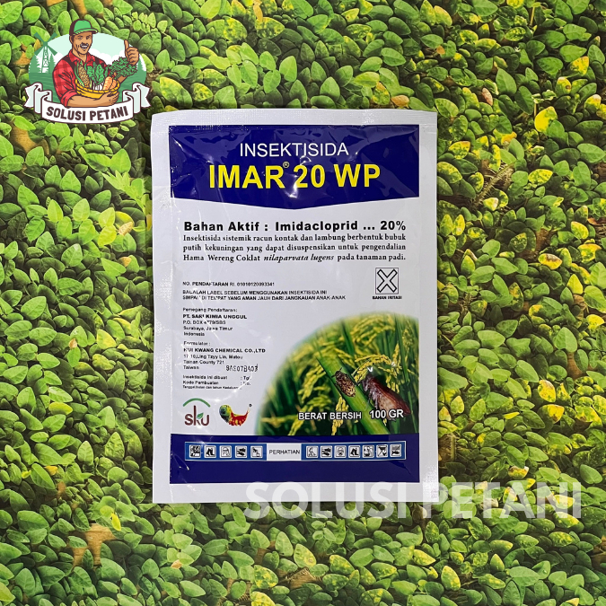 Jual Obat Hama Imar 20 WP 100gr Pembasmi Hama Kutu Putih, Kutu Daun, Belalang, Wereng, Penggerek ...