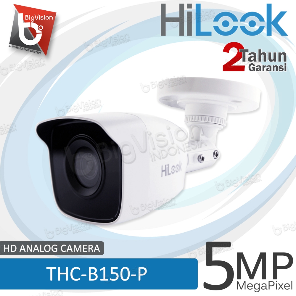Jual HILOOK CAMERA THC-B150-P 5MP 3K IR CCTV SMART KAMERA OUTDOOR ...