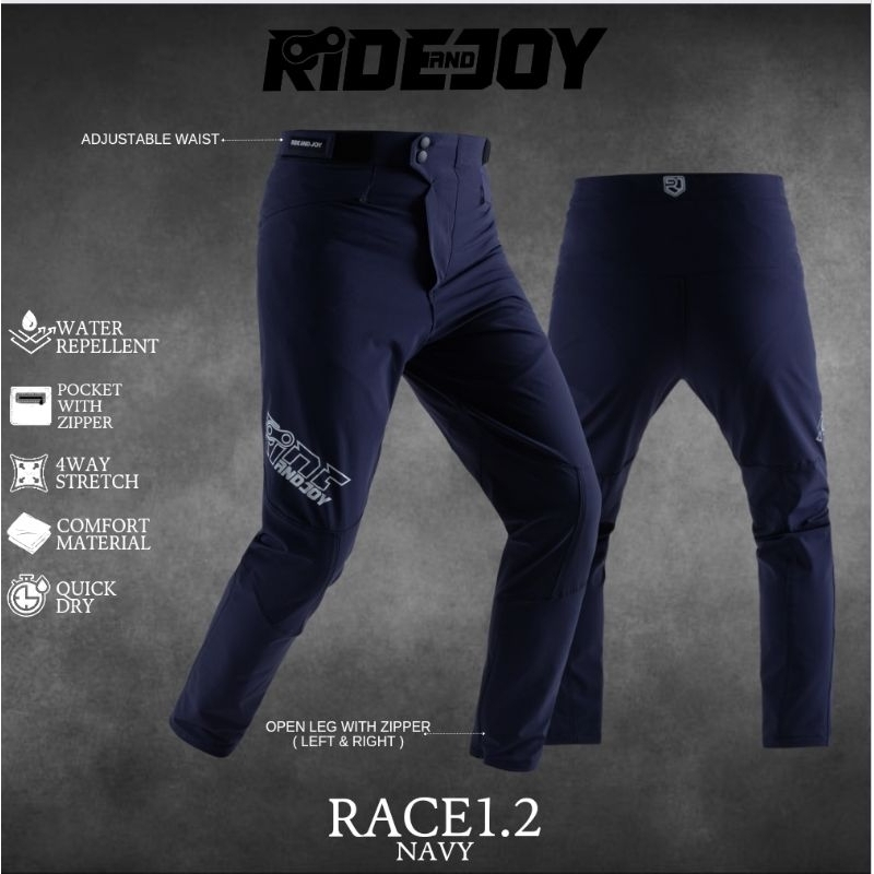 Jual RACE1.2 NAVY - Celana Olahraga sepeda MTB gunung Pria Wanita NON ...