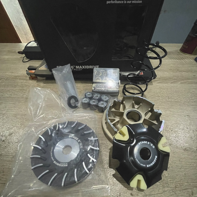 Jual Varitor Stage6 R/T Maxidrive Vespa LX S 125 - 150 3v iGet Sprint Primavera GTS 3v iget ...