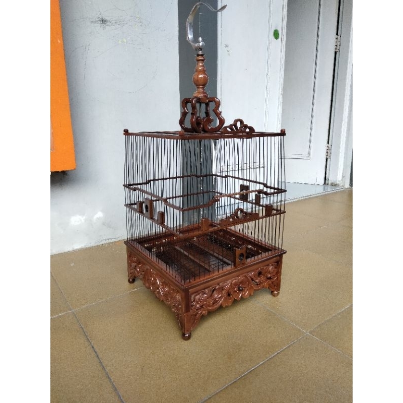 Jual SANGKAR MODEL CUNGKOK KOTAK UK D30 D35 D40 | Shopee Indonesia