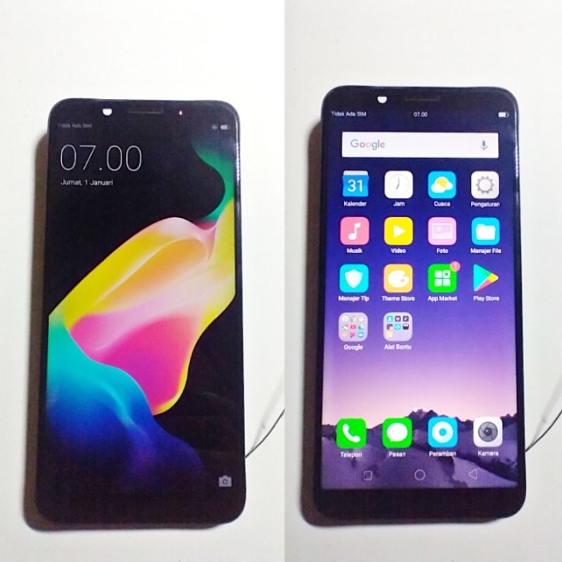Jual lcd oppo a83 fullset frame bezel flexible speaker original copotan ...