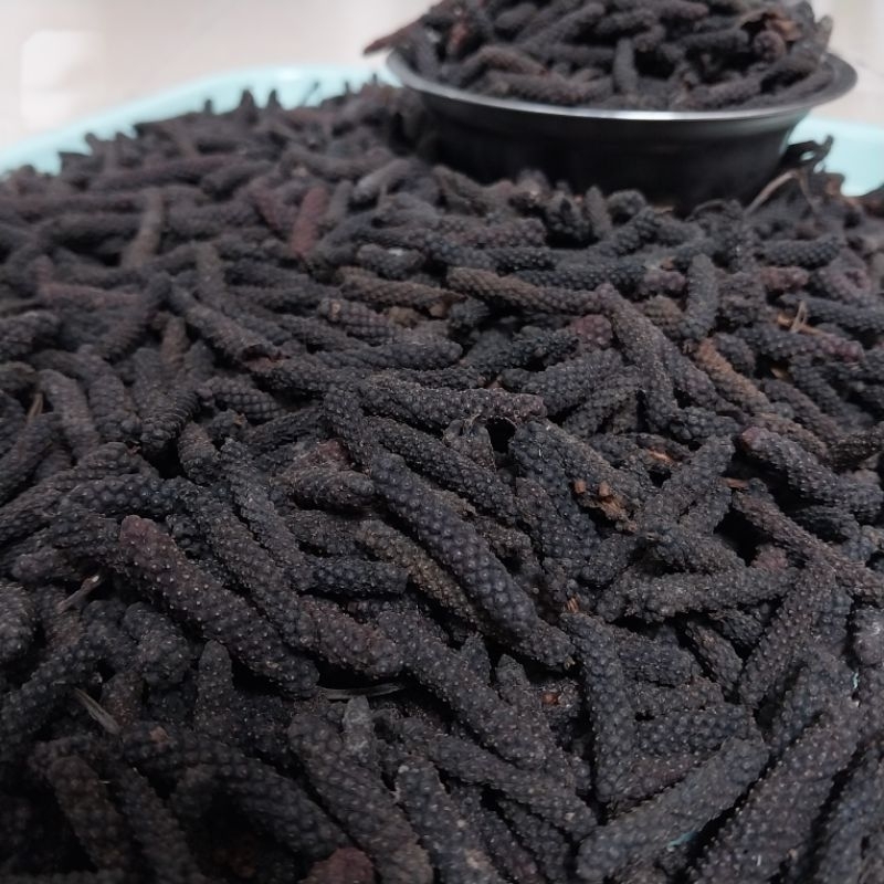 Jual Cabe Jamu / Jawa / Puyang 1 Kg Kering Murah Berkualitas (Java Long Pepper) | Shopee Indonesia