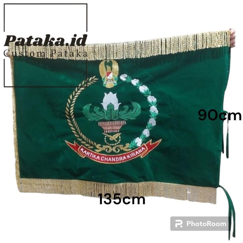 Jual Bendera Pataka Persit Full Bordir 90x135 | Shopee Indonesia