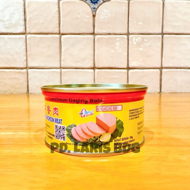 Jual GULONG PORK LUNCHEON MEAT 190GR (HAM WOST DAGING BABI GULONG ...
