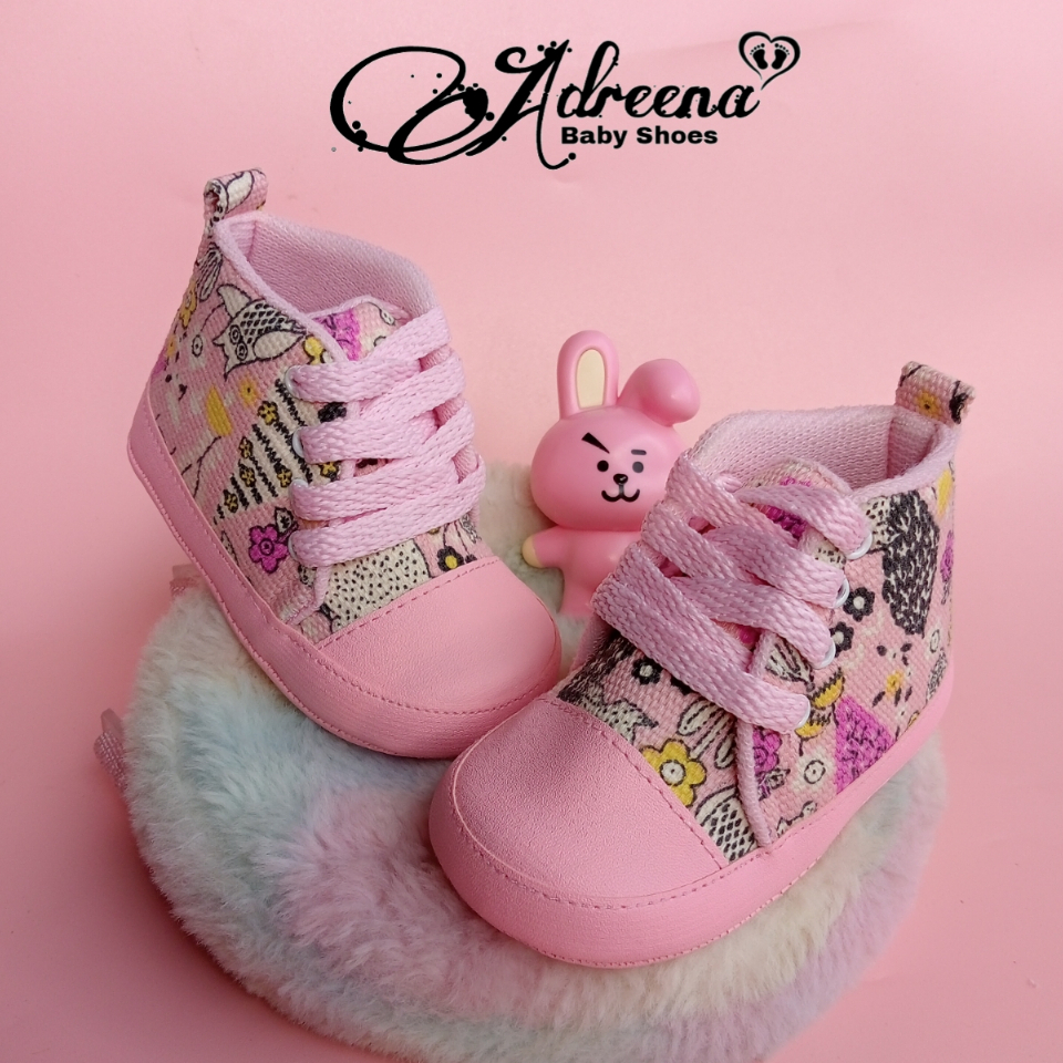 Jual Sepatu baby prewalker perempuan sepatu bayi belajar jalan ...