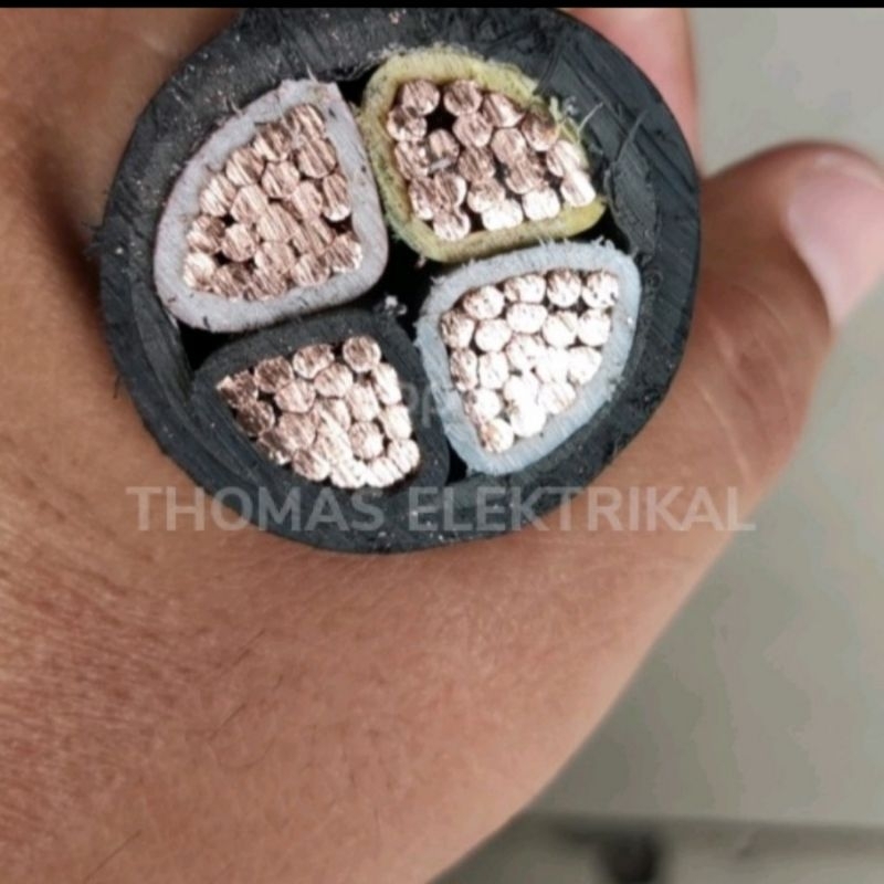 Jual kabel NYY 4x50mm kabelindo, kabelmetal kabel tufur 4x50 600/1000V ...