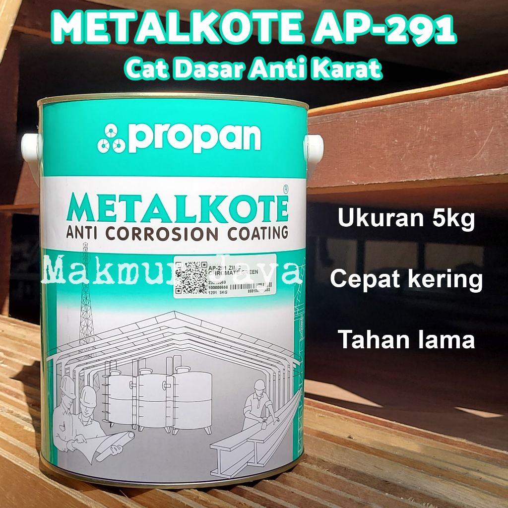 Jual Propan Metalkote AP-291 5Kg Alkyd Primer Cat Dasar Anti Karat ...