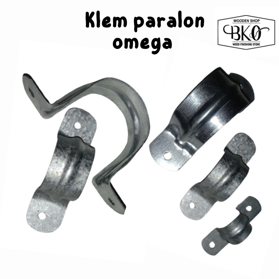 Jual Klem Paralon OMEGA / Clamp Pipa Omega Besi Galvanis | Shopee Indonesia