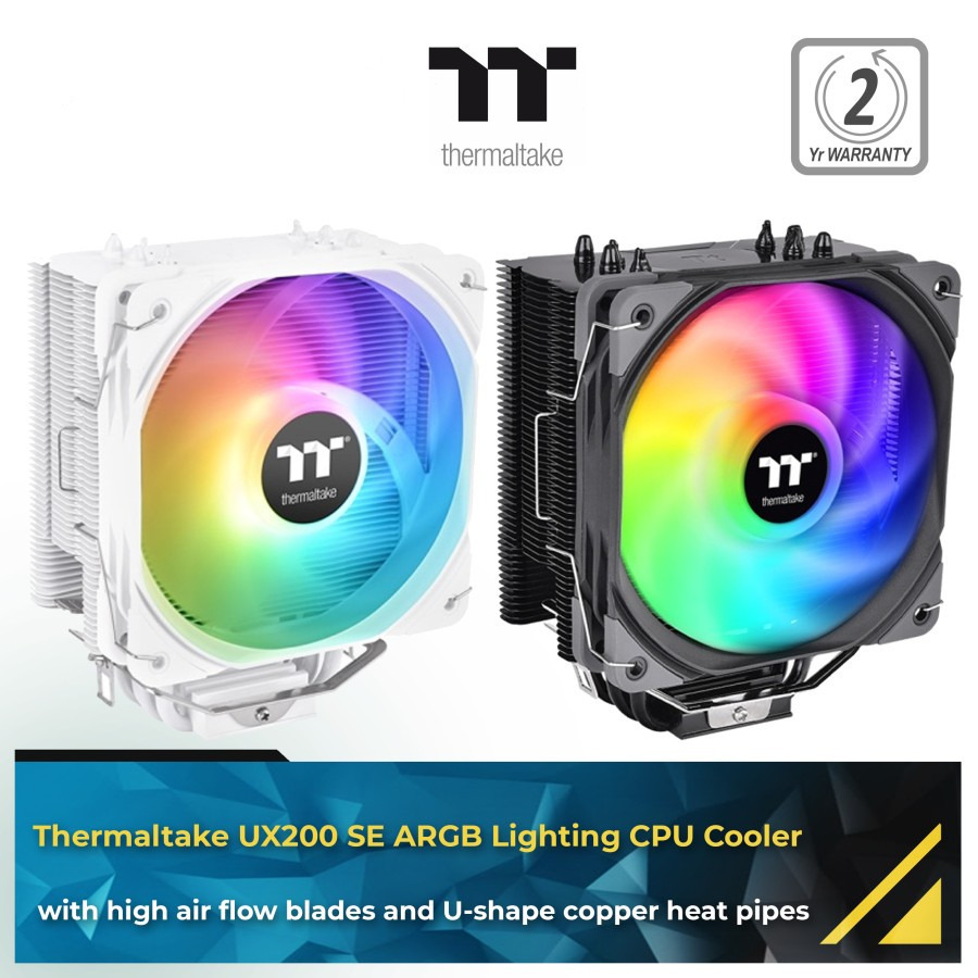 Jual Thermaltake UX200 SE CPU Cooler Fan | Shopee Indonesia