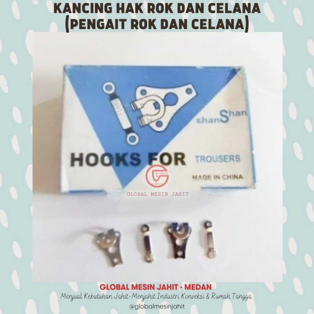 Jual Kancing Hak Rok Dan Celana - kancing kait celana dan rok - Pengait ...