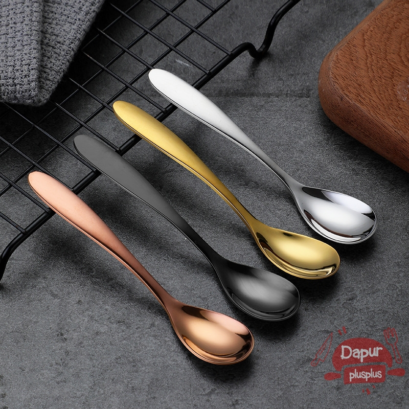 Jual Sendok Dessert Kecil Stainless Steel | Sendok Makan Es Krim / Teh ...