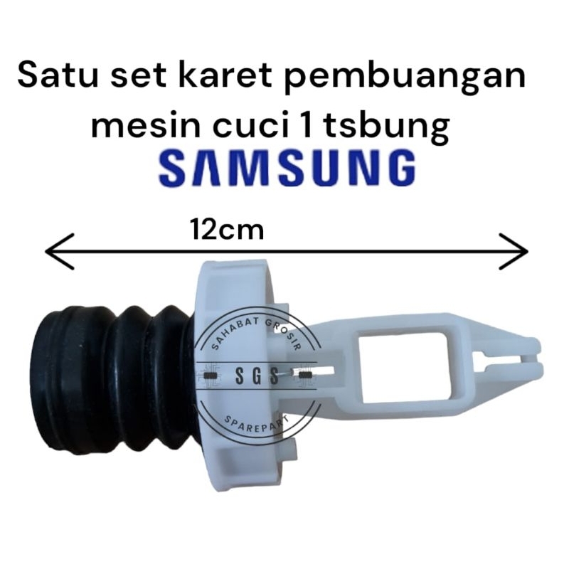 Jual Set Karet Pembuangan Mesin Cuci Samsung 1 Tabung | Shopee Indonesia