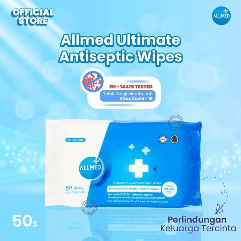 Jual ALLMED ULTIMATE WIPES (TISSUE BASAH) | Shopee Indonesia