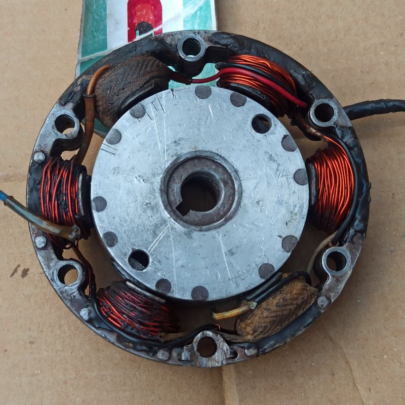 Jual magnet set spul honda c70 tipe double starter ori original second ...