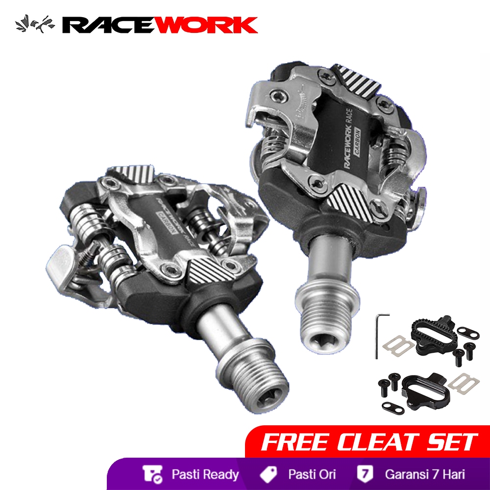 Jual Racework Grove - Pedal MTB Chromoly DU bearings Compatible SPD ...