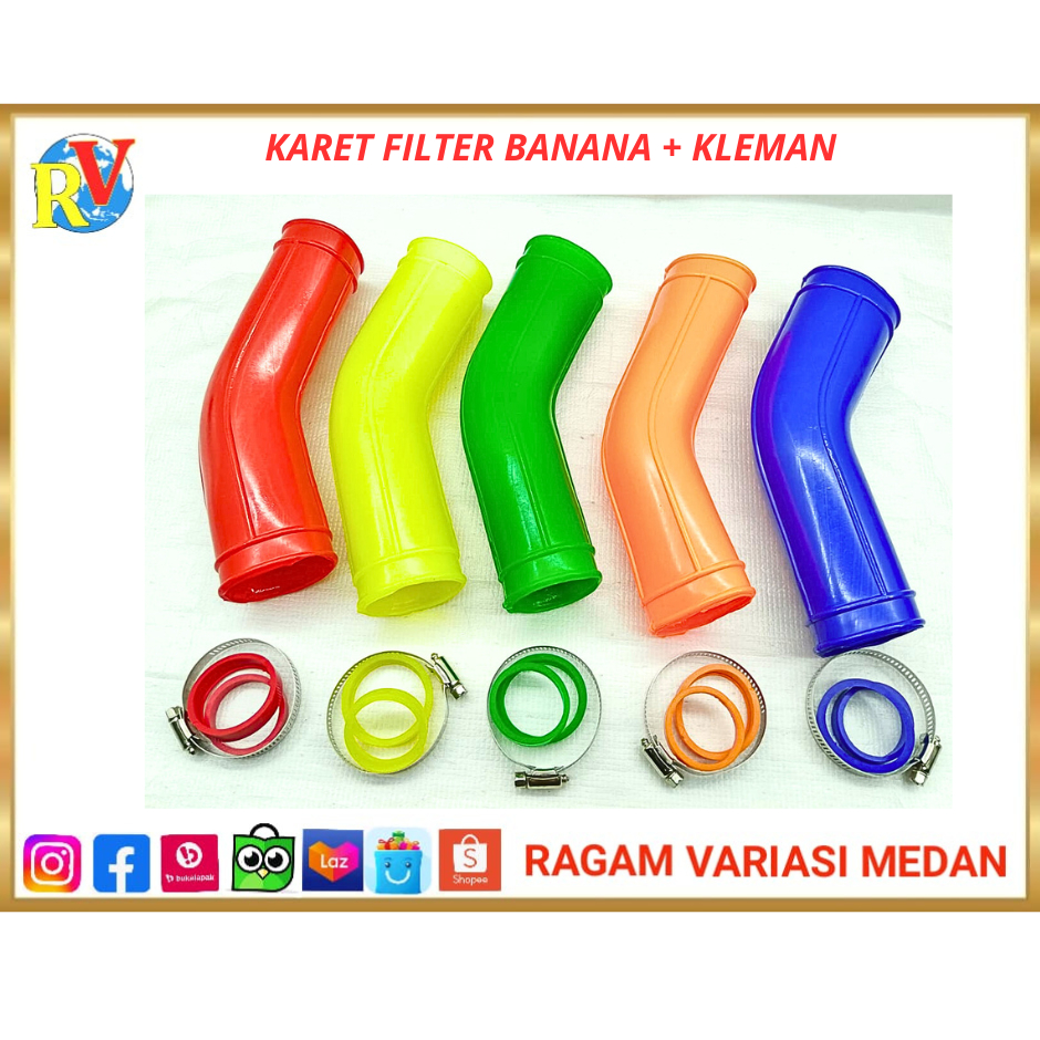 Jual KARET FILTER CARBURATOR KARBURATOR BANANA + KLEMAN | Shopee Indonesia