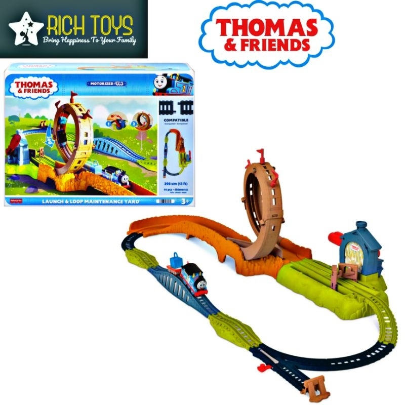 Jual Kendaraan Mainan Thomas And Friends Track Motorized Railway Launch ...