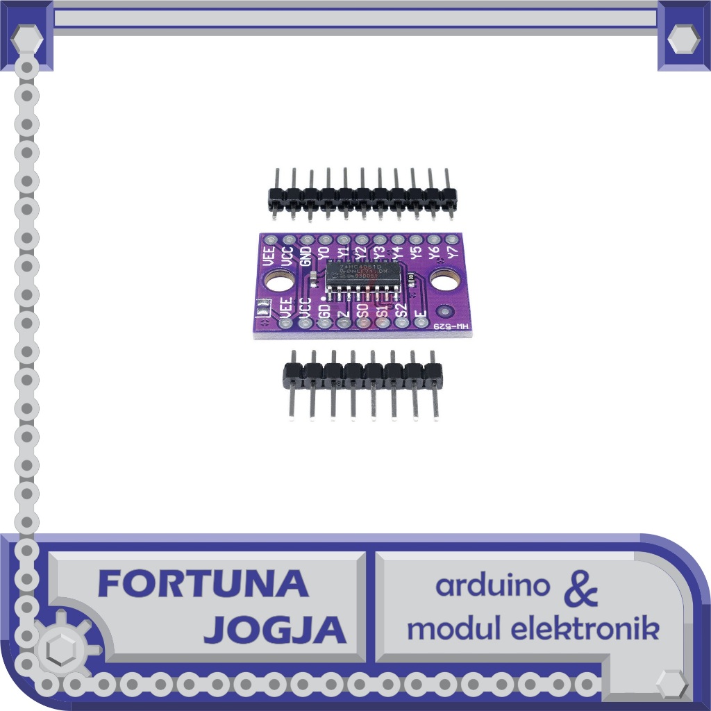 Jual Modul Multiplexer 74HC4051 8 Channel Analog & Digital | Shopee Indonesia