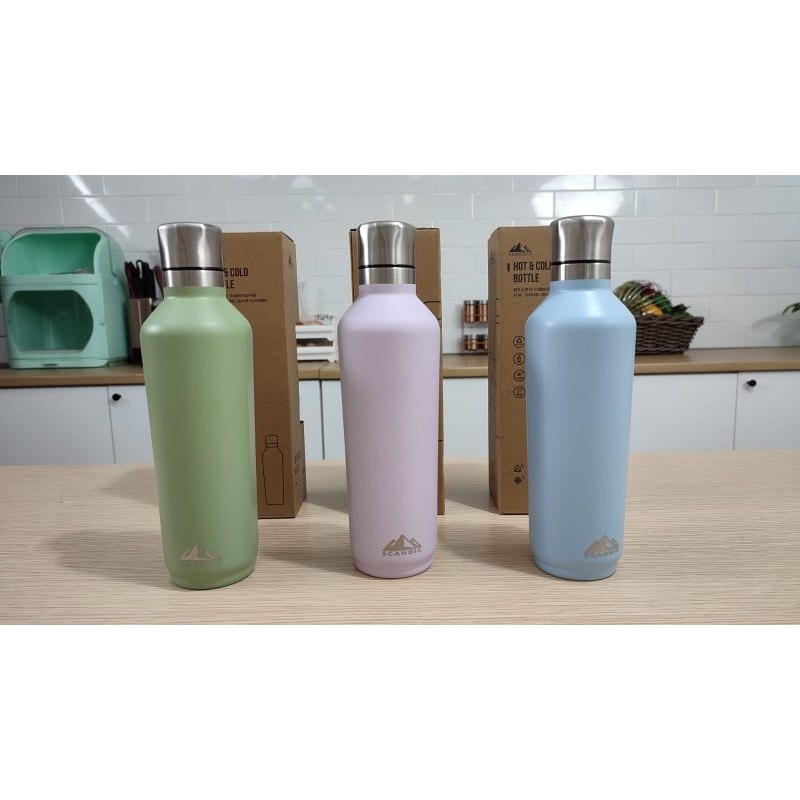 Jual Scandic Vacuum Bottle 450ml Botol Minum Thermos | Shopee Indonesia