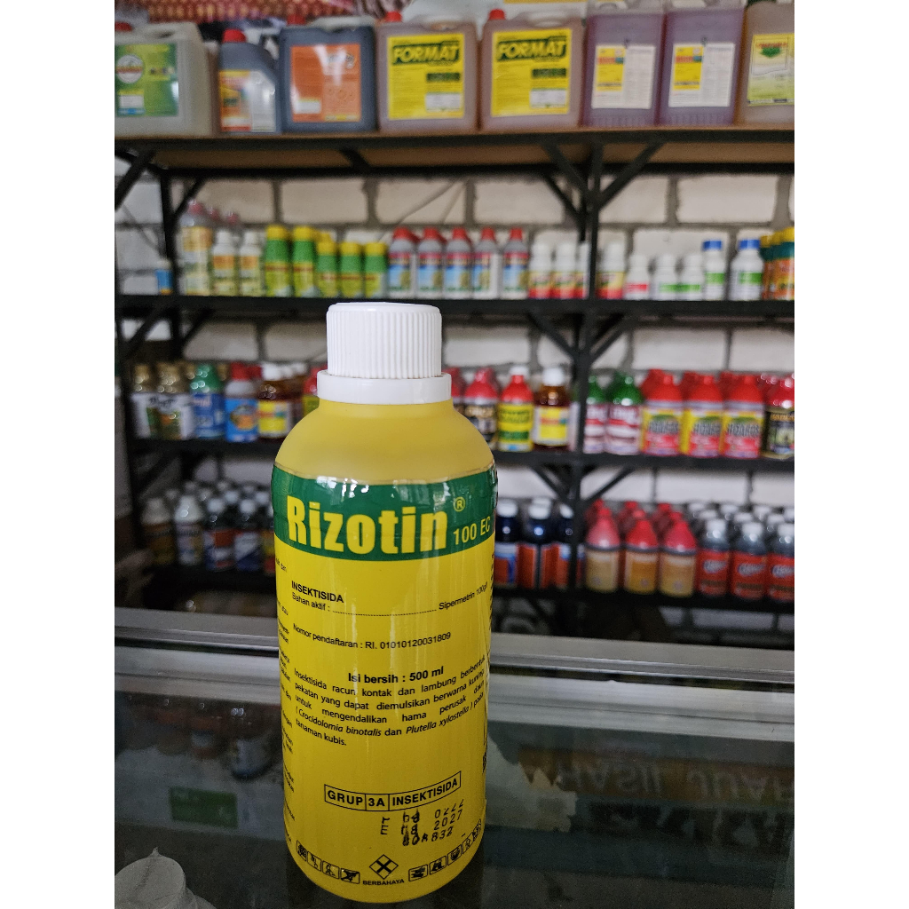 Jual Insektisida RIZOTIN 100EC 500mL l Rizotin 100EC 500ml l ...