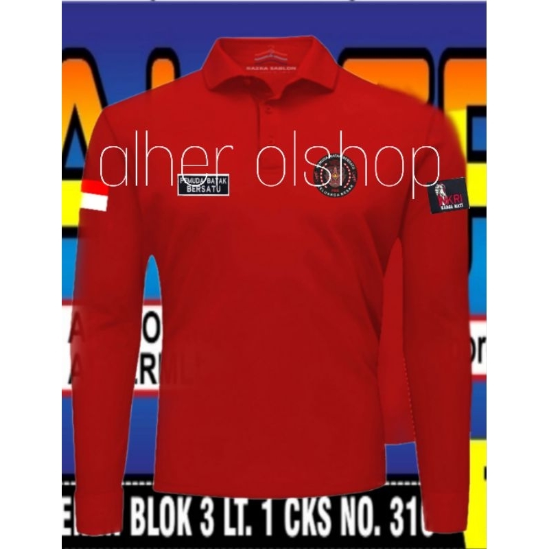 Jual kaos PBB baju PBB kaos kerah PBB kaos katun PBB kaos polo PBB polo ...