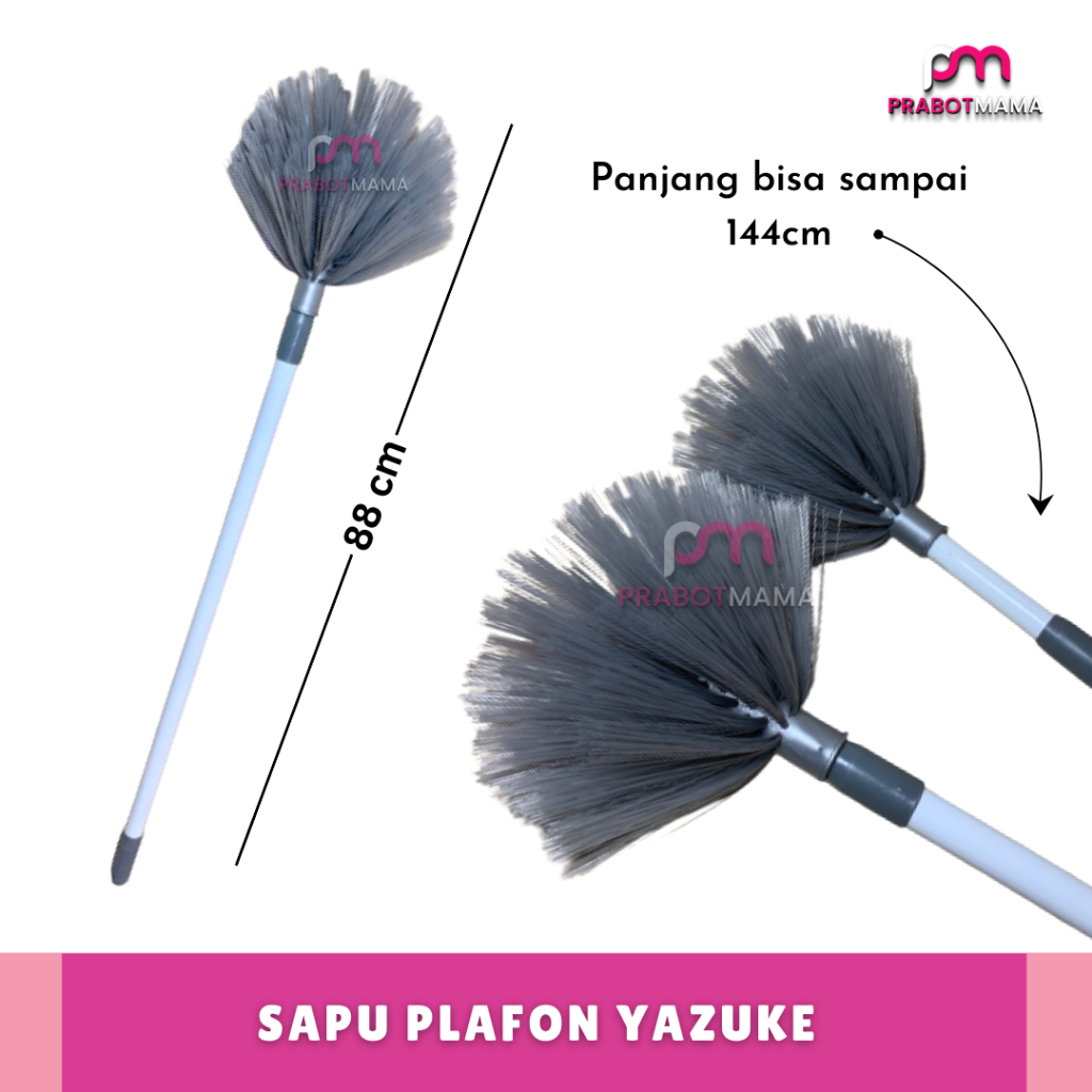 Jual Prabotmama - Sapu Plafon Panjang Yazuke / Sapu Langit Rumah / Sapu ...