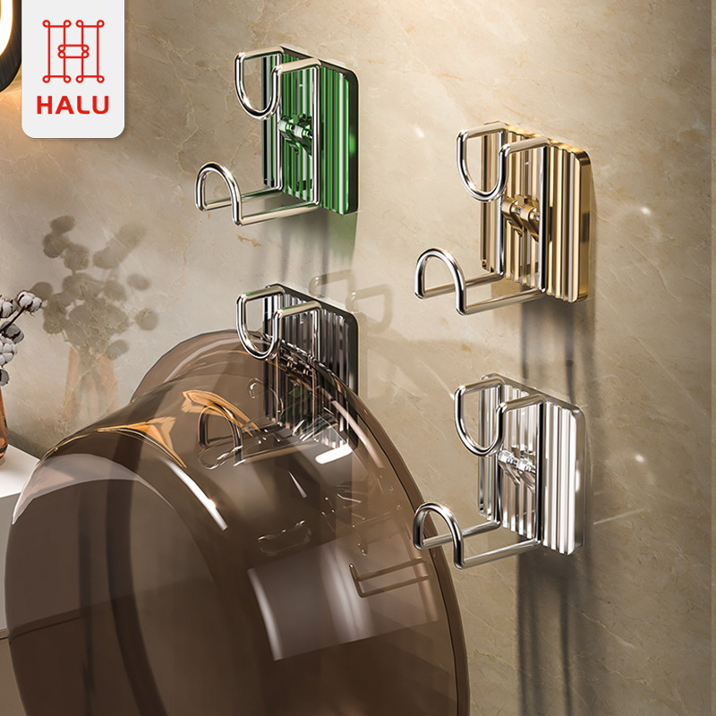 Jual Halu Kait Gantungan Baskom Hanger Tempel Dinding Kamar Mandi ...