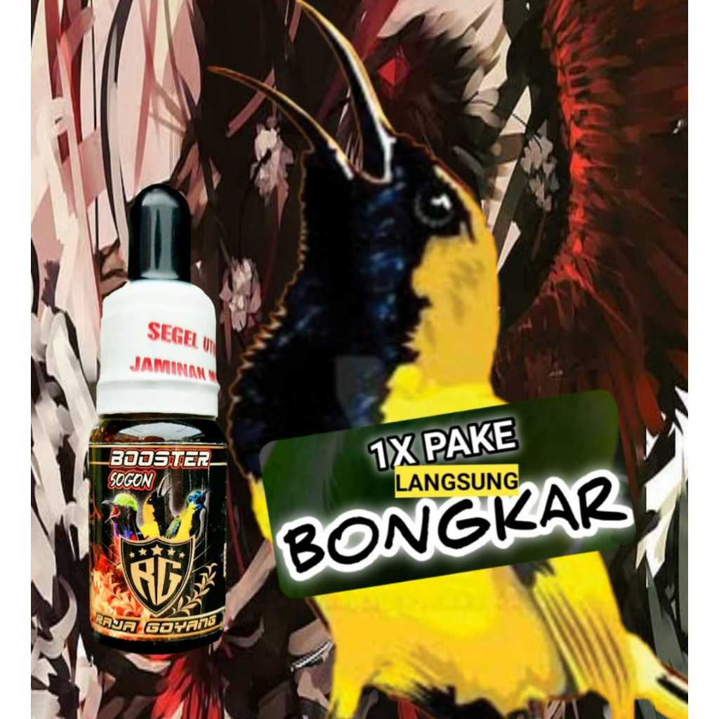 Jual VITAMIN BOOSTER SOGON RG DOPING SOGON DOSIS TINGGI PENGGACOR SOGON ...