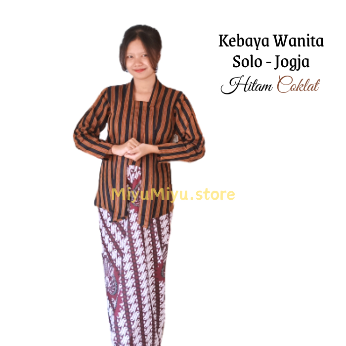 Jual Baju Kebaya Lurik Wanita Baju Adat Jawa Lurik Jawa Wanita Sorjan Lurik Wanita | Shopee ...