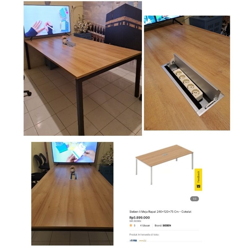 Jual Meja Meeting Informa (8 seats) | Shopee Indonesia