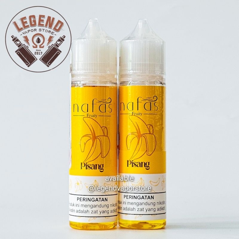 Jual FREEBASE - LIQUID NAFAS Pisang 60ML 3MG AUTHENTIC By EJM X TICKETS ...