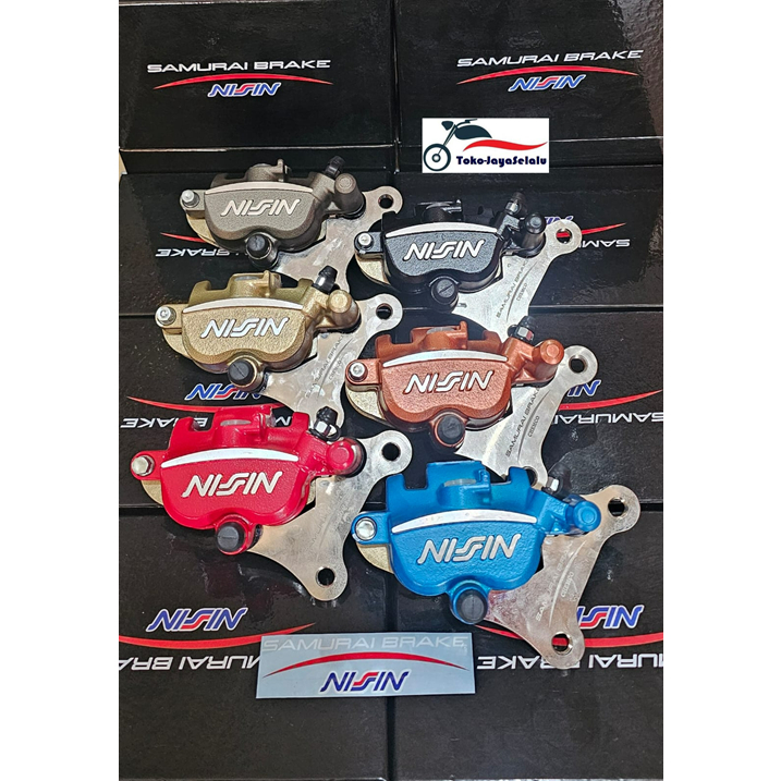 Jual Kaliper Nissin Samurai Depan 2Piston Nmax , Aerox 260MM ORIGINAL | Shopee Indonesia