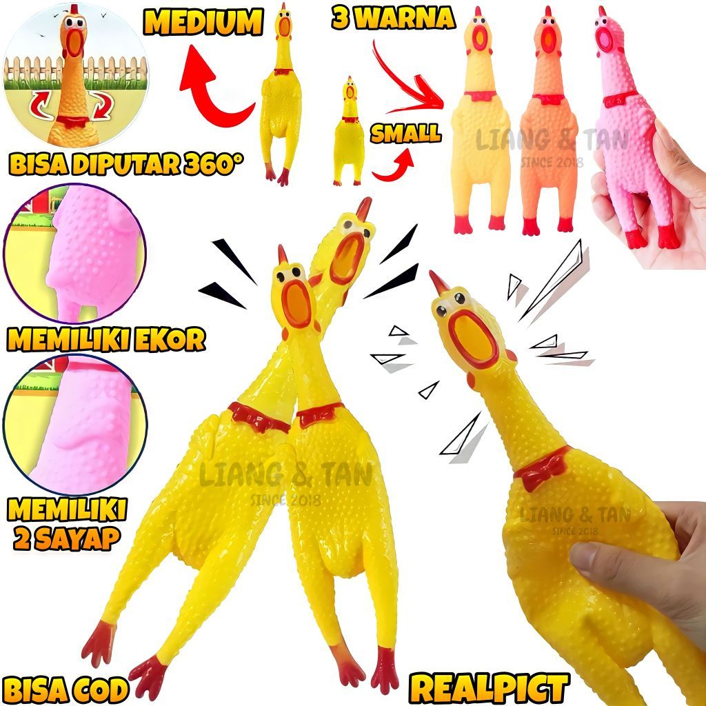 Jual ( BISA COD ) PROMO Mainan Anak Screaming Chicken Ayam Bunyi Teriak ... Jual ( BISA COD ) PROMO Mainan Anak Screaming Chicken Ayam Bunyi Teriak ...