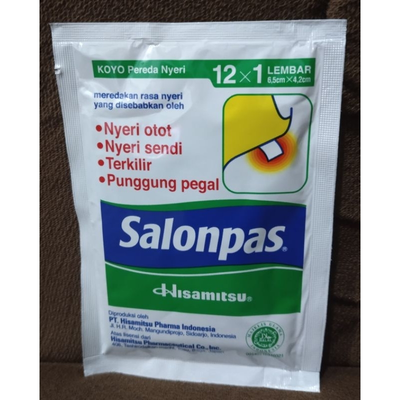 Jual Salonpas koyo isi 12 lembar | Shopee Indonesia
