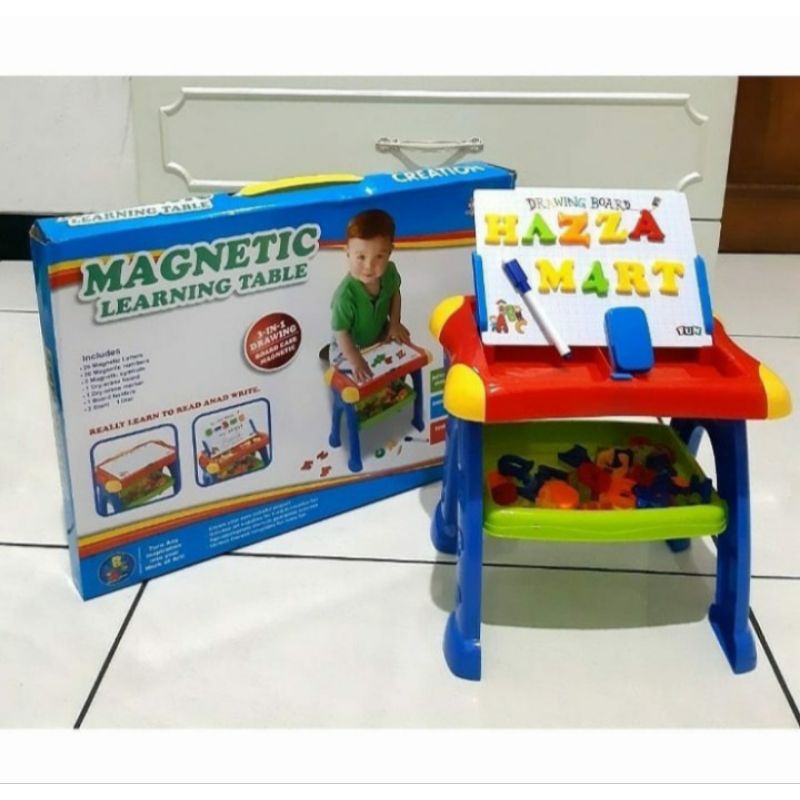 Jual Mainan Anak Edukasi Huruf dan Angka Magnet / Magnetic Learning ...