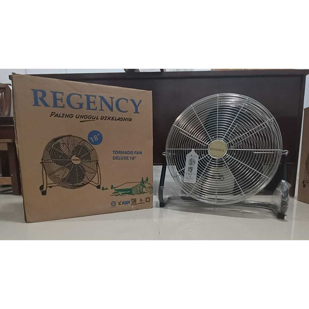 Jual Kipas Angin Duduk Deluxe REGENCY Tornado 18" | Shopee Indonesia