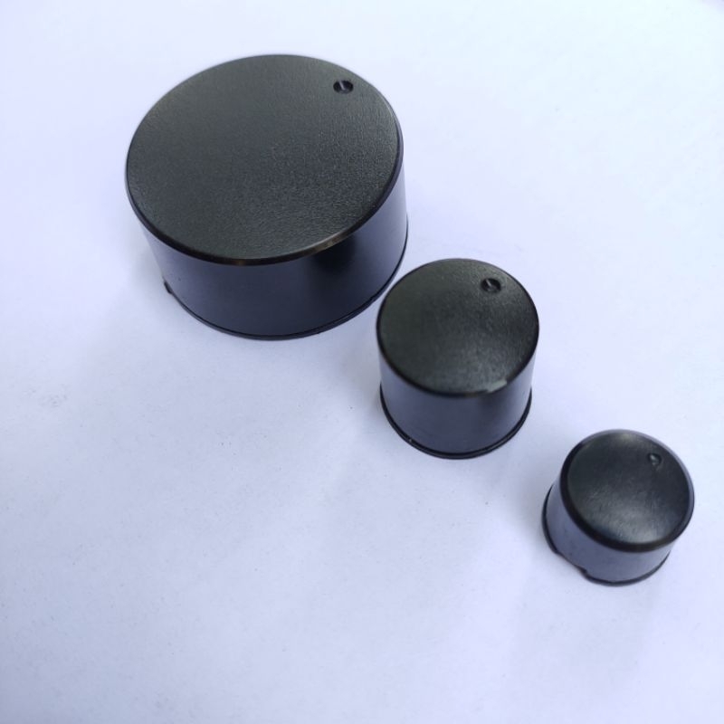 Jual KNOP POTENSIO PLASTIK HITAM 1CM 2CM 4CM | Shopee Indonesia