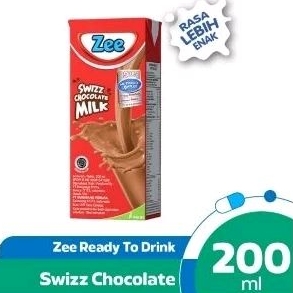 Jual Zee UHT Swizz Chocolate Milk 185ml 1 dus | Shopee Indonesia