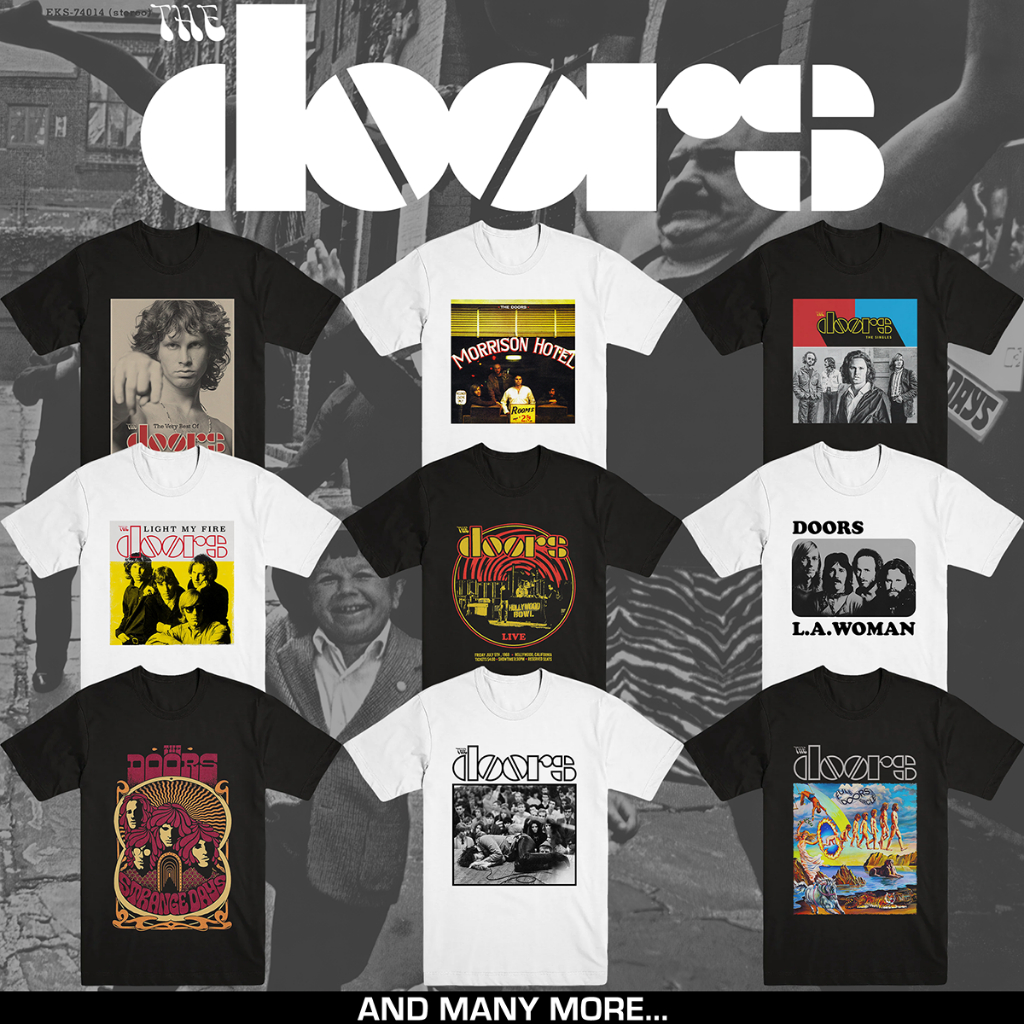 Jual THE DOORS | T-SHIRT BAND | PSYCHEDELIC ROCK | MERCHANDISE | Shopee ...