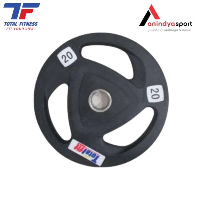 Jual Barbell Olympic Rubber Plate 20kg | Shopee Indonesia
