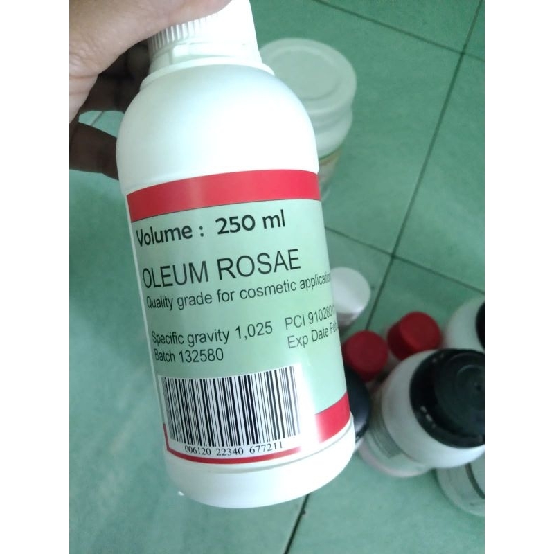 Jual minyak mawar/oleum rosae/oleum rosae 50ml dan 100ml murni no ...
