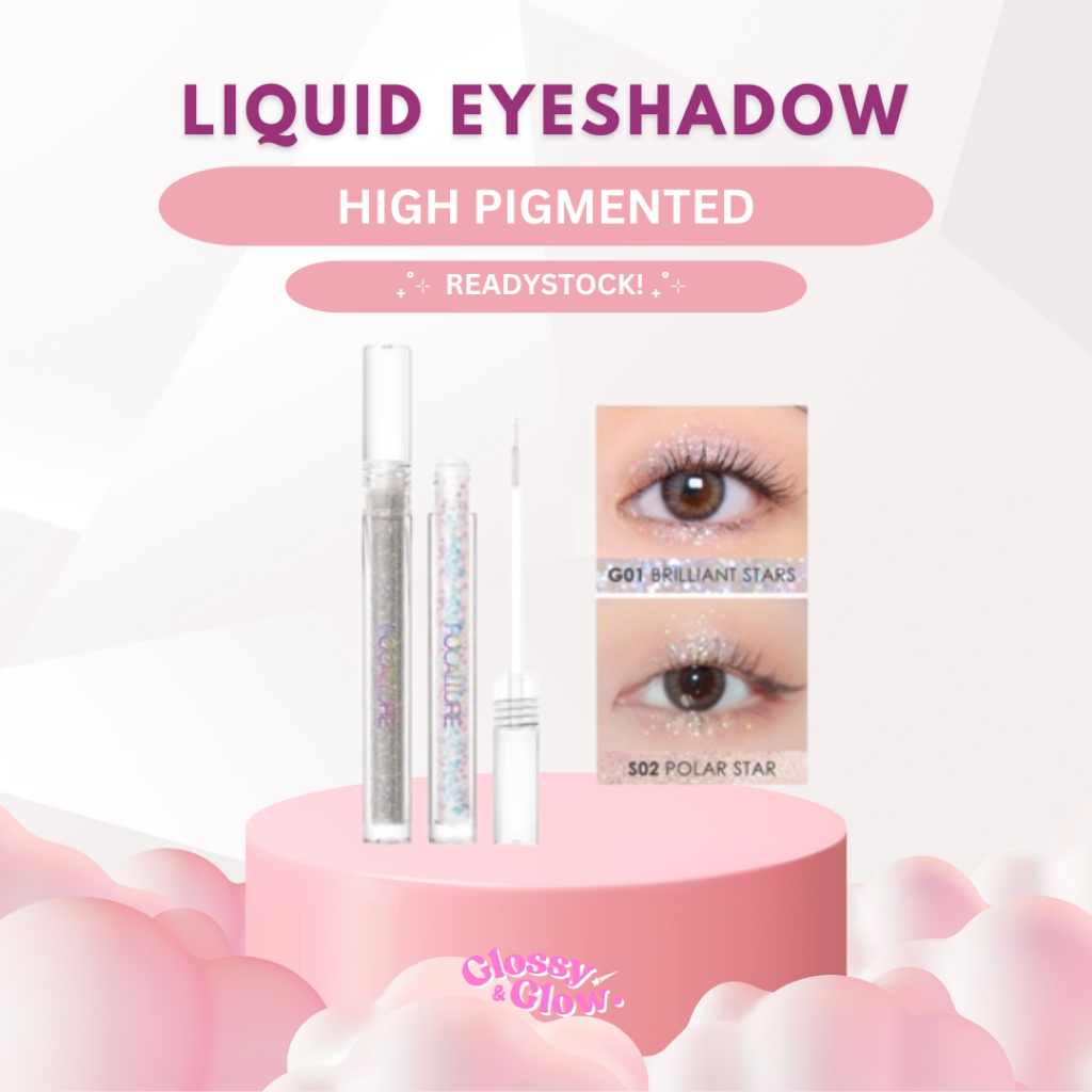 Jual Focallure Starlight Liquid Eyeshadow-High Pigment Waterproof Long ...