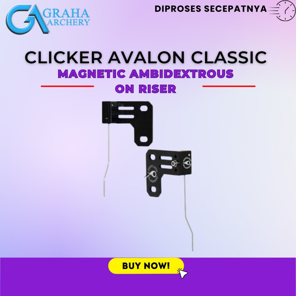 Jual CLICKER AVALON CLASSIC MAGNETIC AMBIDEXTROUS ON RISER | Shopee ...