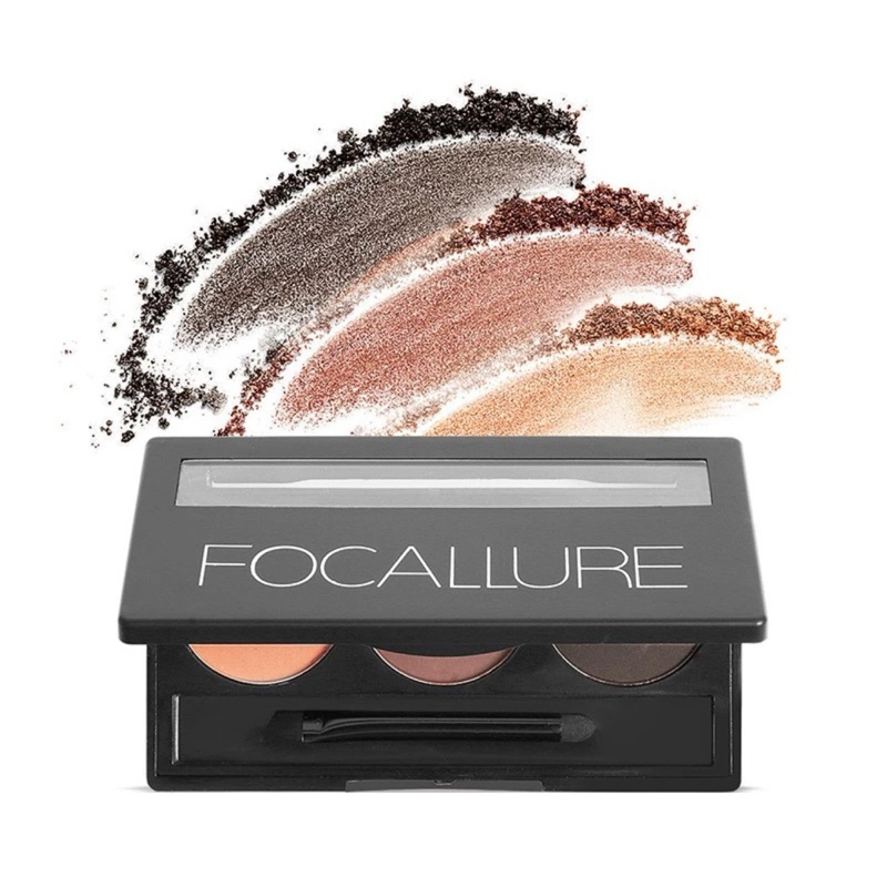 Jual FOCALLURE EYE BROWS POWDER EYEBROW KIT | Shopee Indonesia
